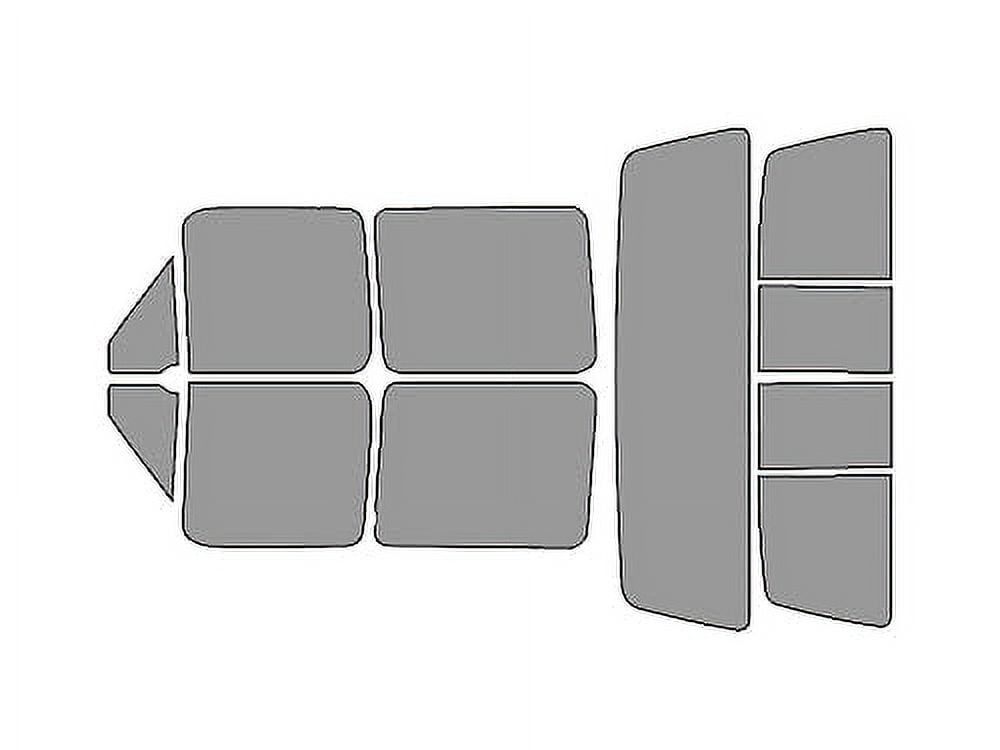 Rvinyl Car Window Pre Cut Tint Film DIY Kit Complete 50% Fits Ford F ...