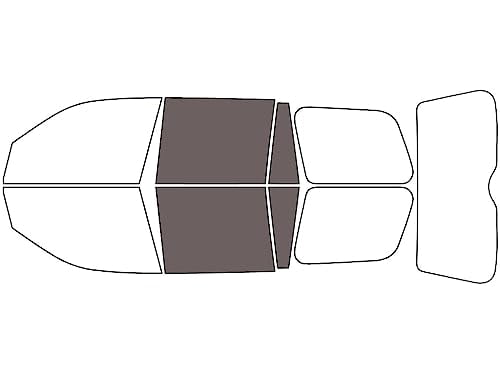 Rvinyl Car Window Pre Cut Tint Film Kit Back 35% Single Ply Fits Honda ...