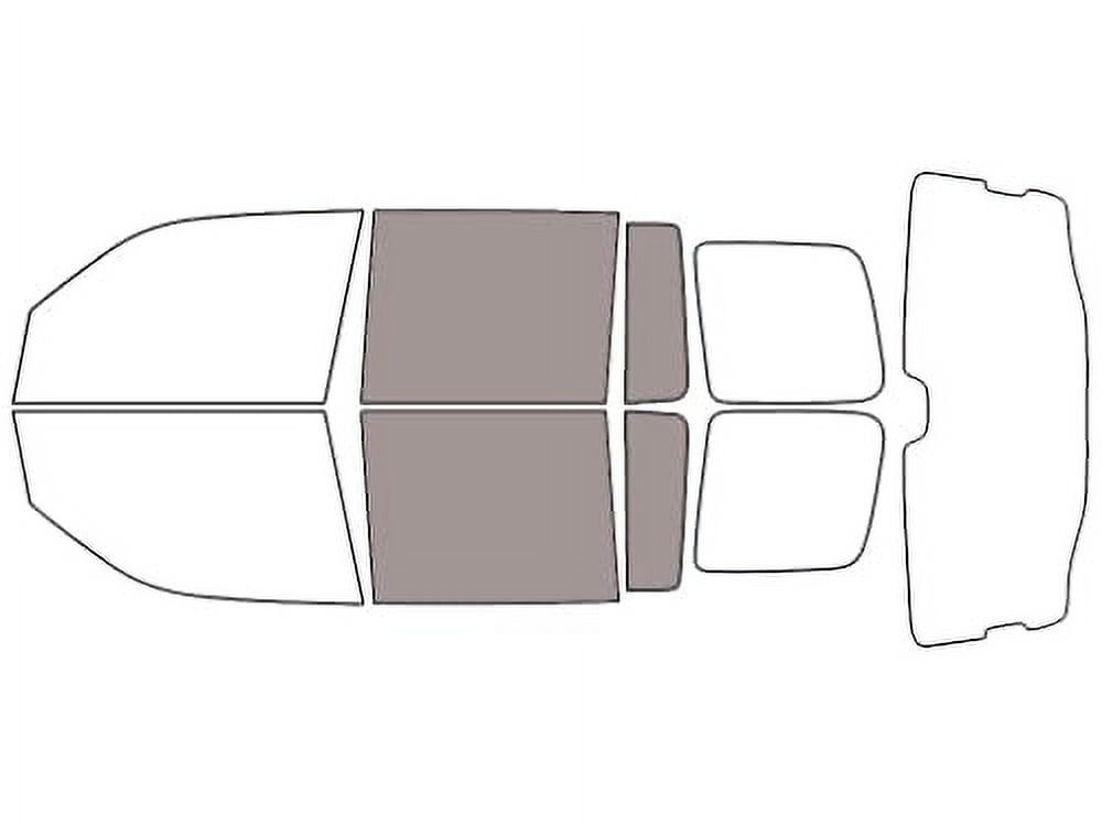 Rvinyl Car Window Pre Cut Tint Film Kit Back 50% Single Ply Fits Honda ...