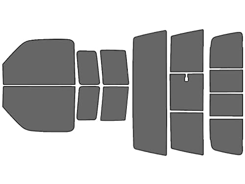 Rvinyl Car Window Pre Cut Tint Film Kit Complete 35% Single Ply Fit ...