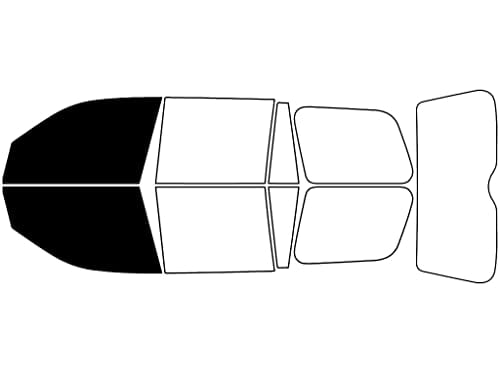 Rvinyl Car Window Pre Cut Tint Film Kit Front 5% Single Ply Fits Honda ...