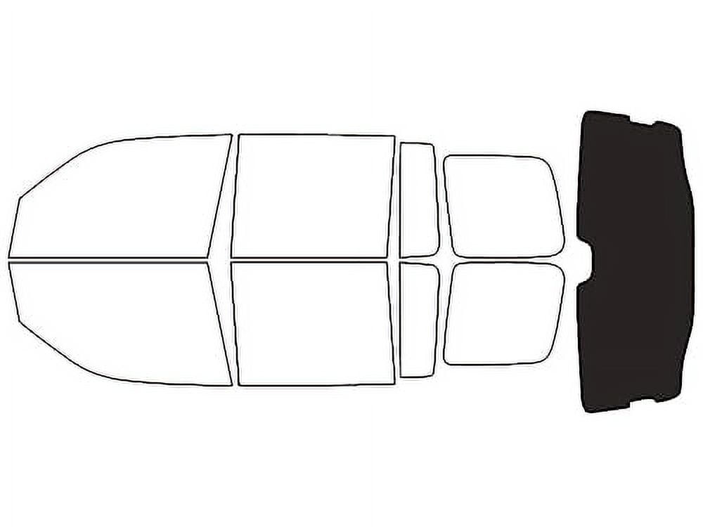 Rvinyl Car Window Pre Cut Tint Film Kit Rear Windshield 20% Fits Honda ...