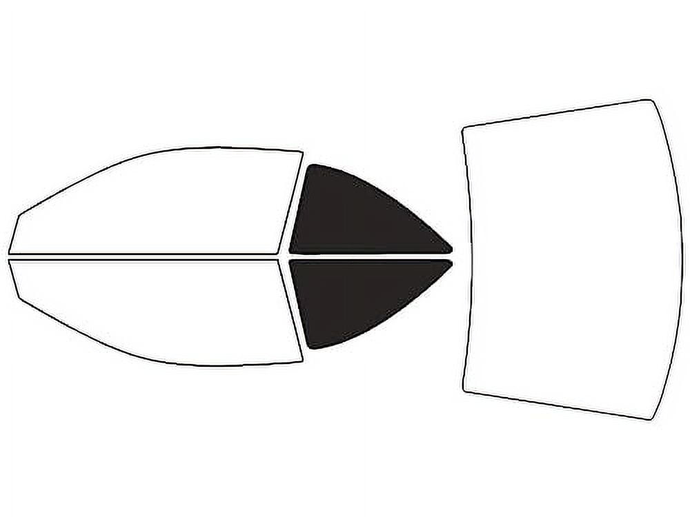 Rvinyl Car Window Pre Cut Tint Kit Back 20% Single Ply Fits Honda Civic ...