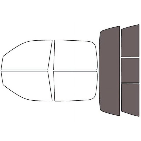 Rvinyl Car Window Tint Film Kit Rear Windshield 35% Fits Dodge Ram 2009 ...