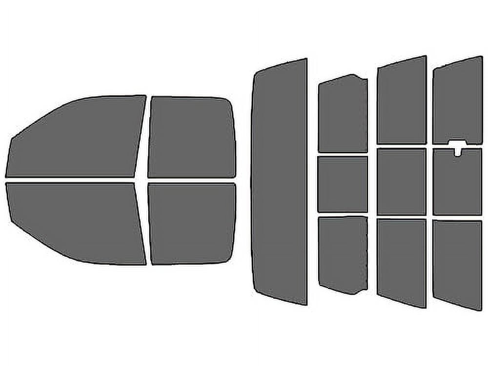 Rvinyl Car Window Tint Kit Complete 35% Single Ply Fit Ram 1500 2019 ...