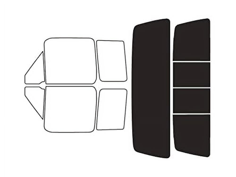 Rvinyl Car Window Tint Kit Rear Windshield 20% Single Ply Fit Ford F ...