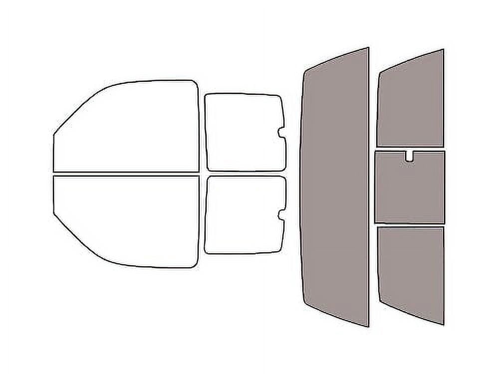 Rvinyl Car Window Tint Kit Rear Windshield 50% Single Ply Fit GMC ...