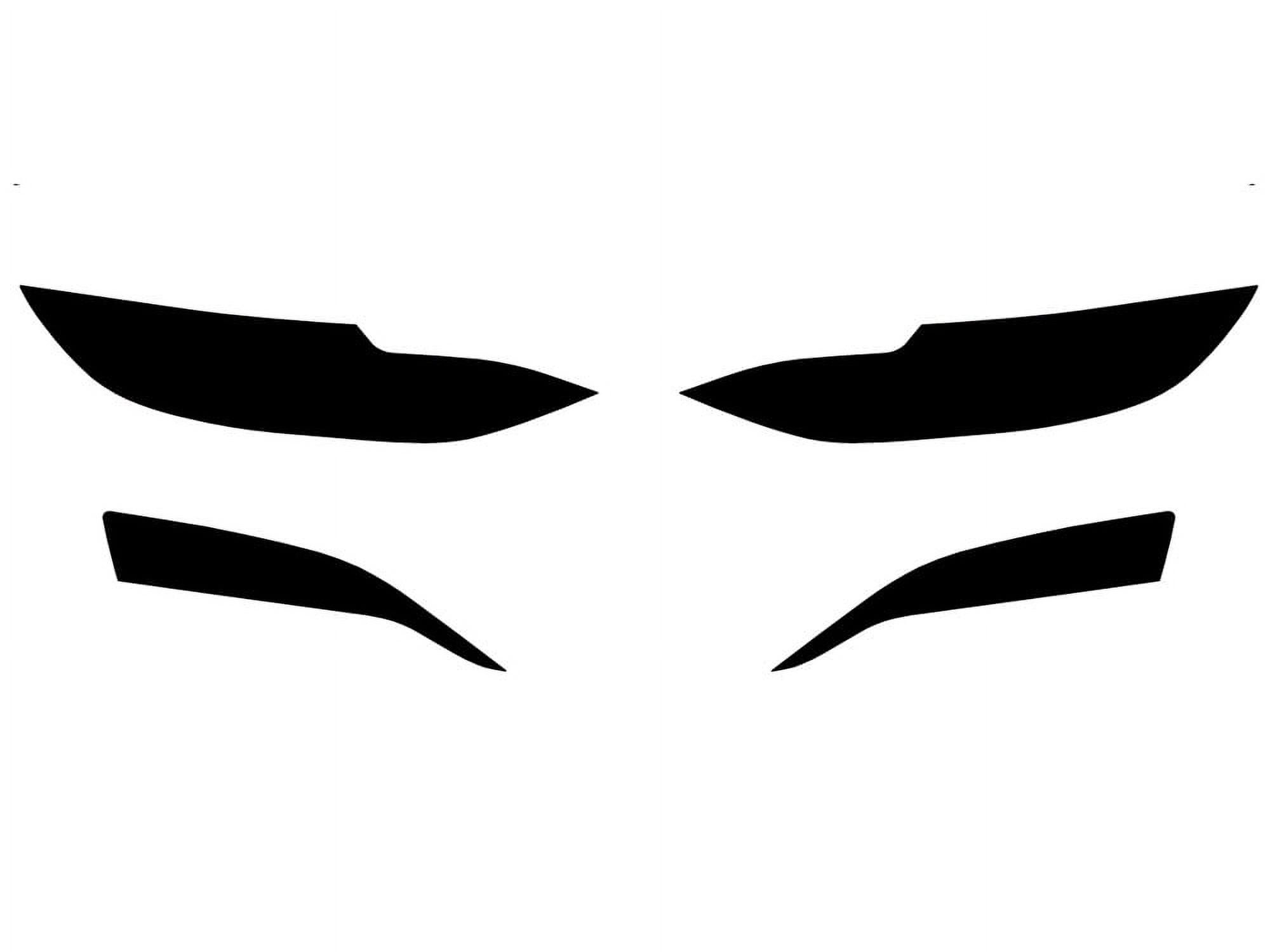 Rvinyl Headlight Tint Covers Compatible with Chevrolet Malibu 2019-2025 ...