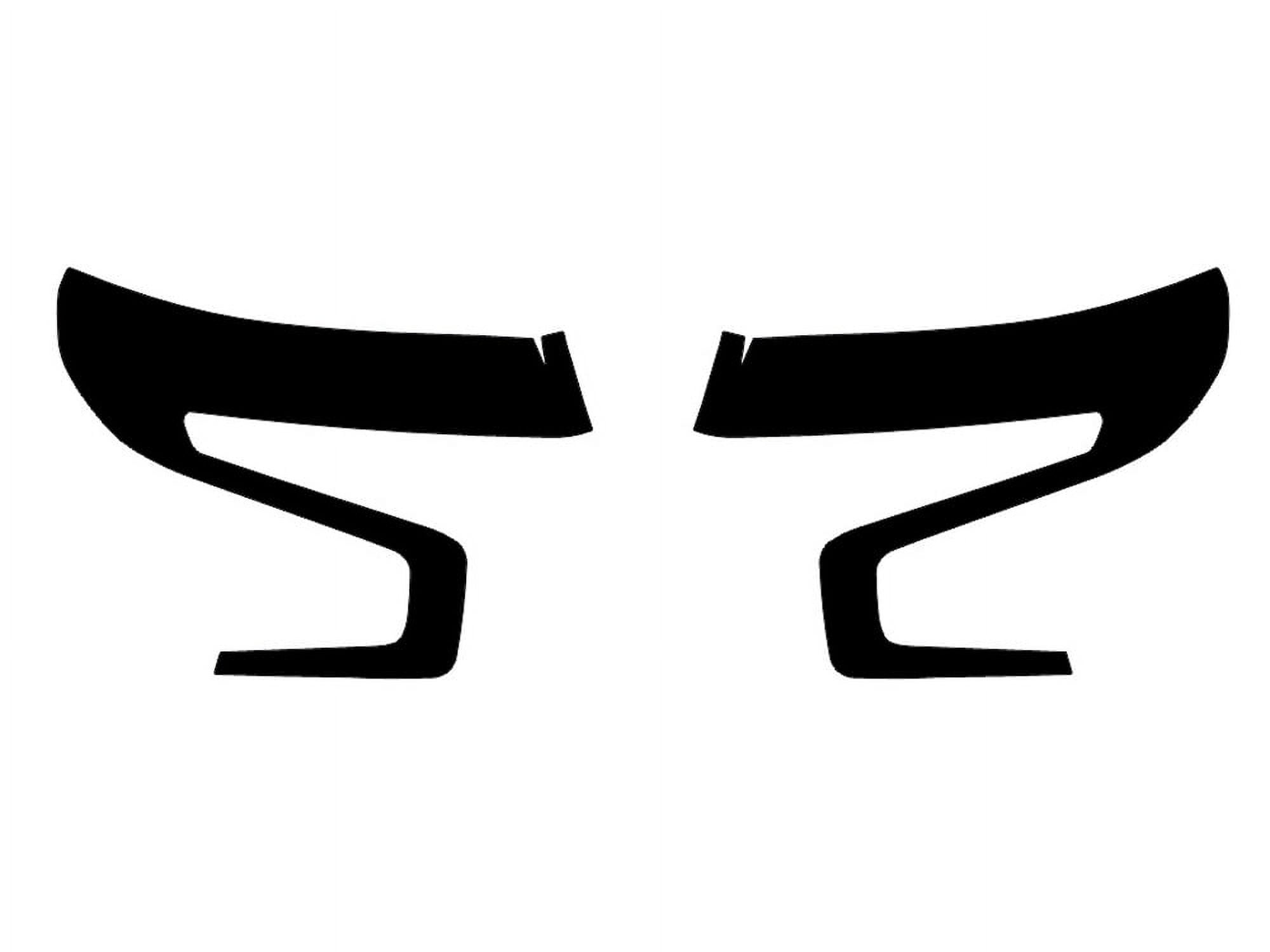Rvinyl Headlight Tint Covers Compatible with Chevrolet Tahoe 2021-2024 ...