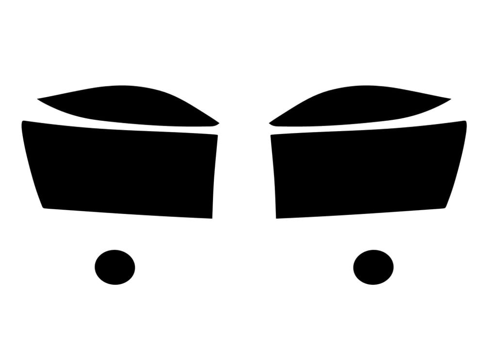 Rvinyl Headlight Tint Covers Compatible with Dodge Ram 2006-2008 ...