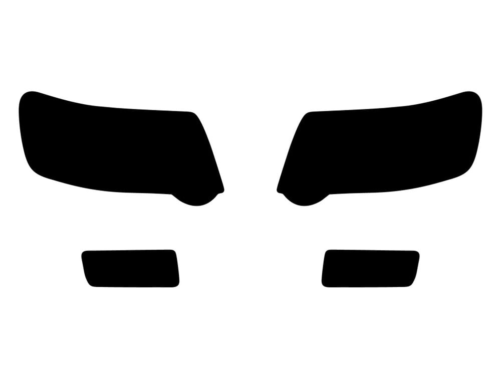 Rvinyl Headlight Tint Covers Compatible with Ford Explorer Sport Trac ...