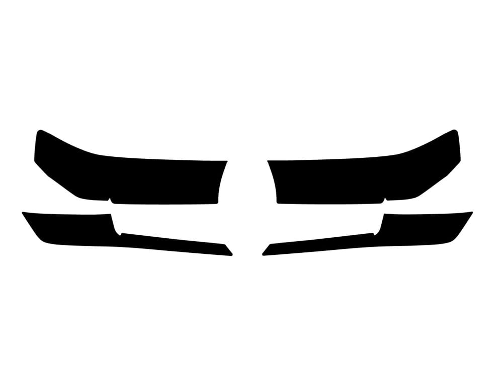 Rvinyl Headlight Tint Covers Compatible with Toyota Land Cruiser 2016 ...