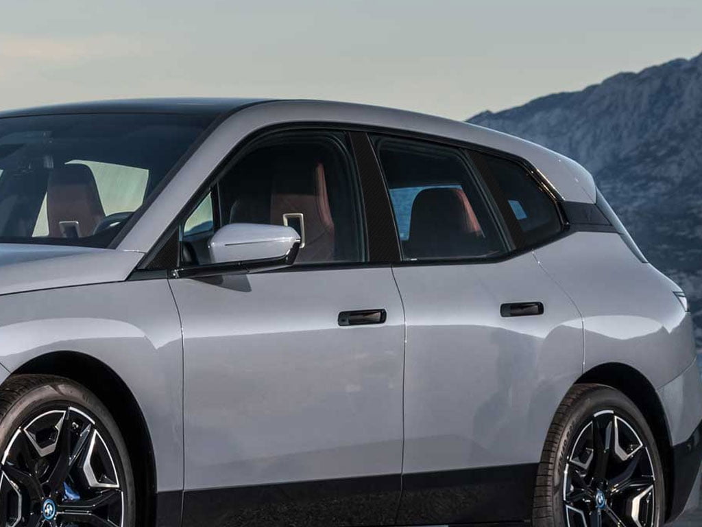 Rvinyl Pillar Post Window Trim Compatible with BMW iX 2022-2024 ...