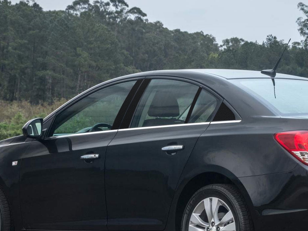 Rvinyl Pillar Post Window Trim Compatible with Chevrolet Cruze 2011 ...