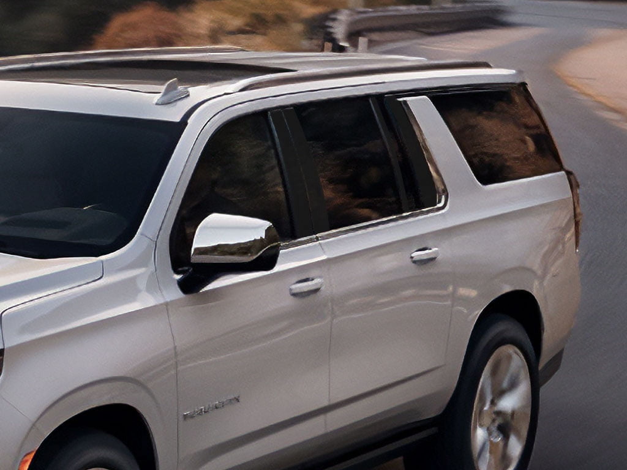 Rvinyl Pillar Post Window Trim Compatible with Chevrolet Suburban 2021 ...