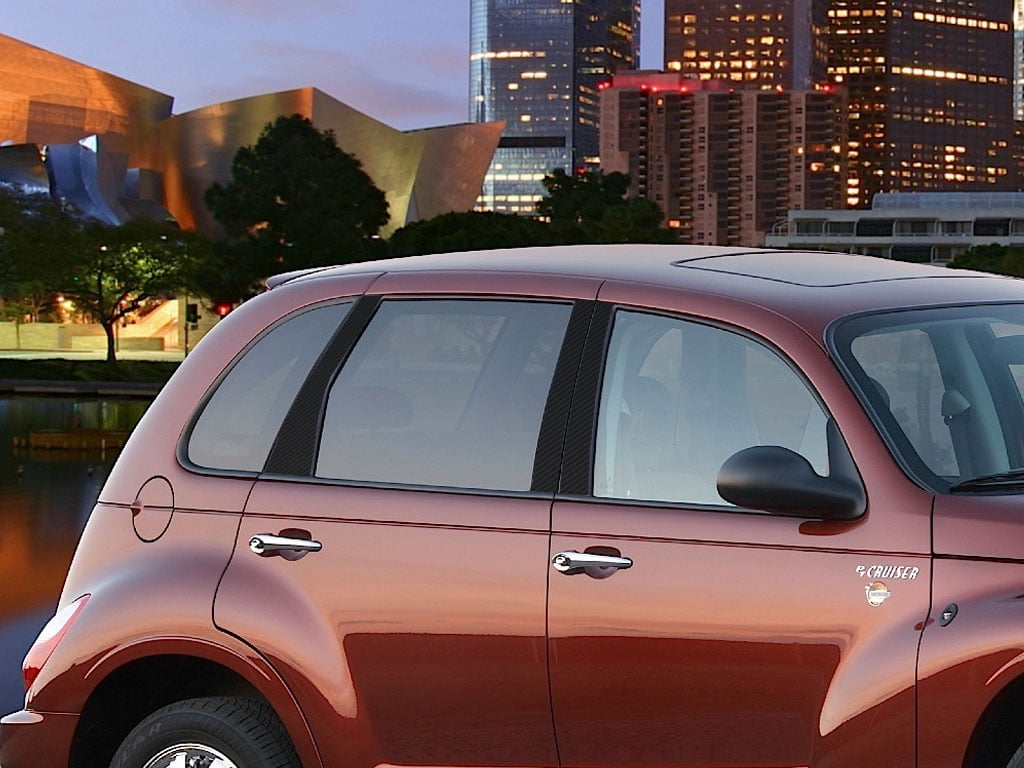 Rvinyl Pillar Post Window Trim Compatible with Chrysler PT Cruiser 2001 ...