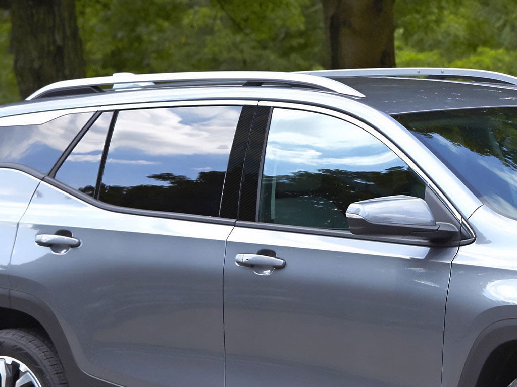 Rvinyl Pillar Post Window Trim Compatible with GMC Terrain 2010-2017 ...