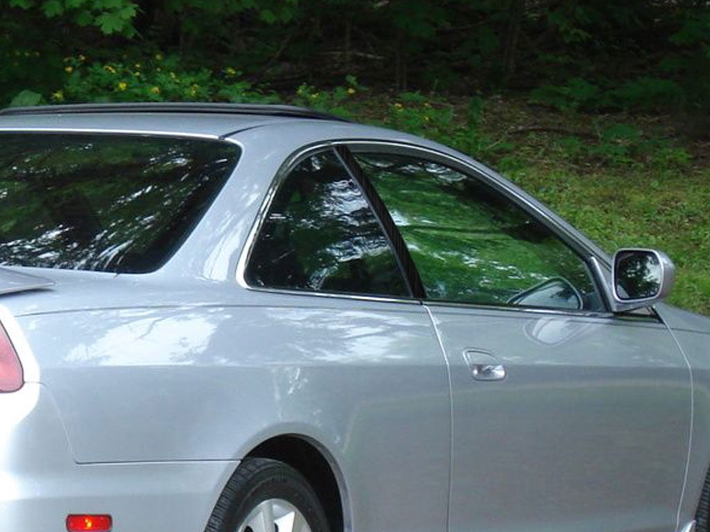 Rvinyl Pillar Post Window Trim Compatible with Honda Accord 1998-2002 ...