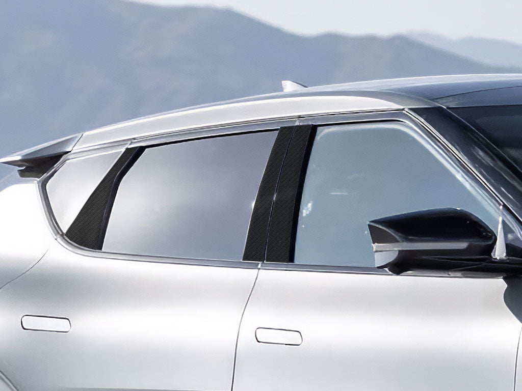 Rvinyl Pillar Post Window Trim Compatible with Kia EV6 2022-2023 ...