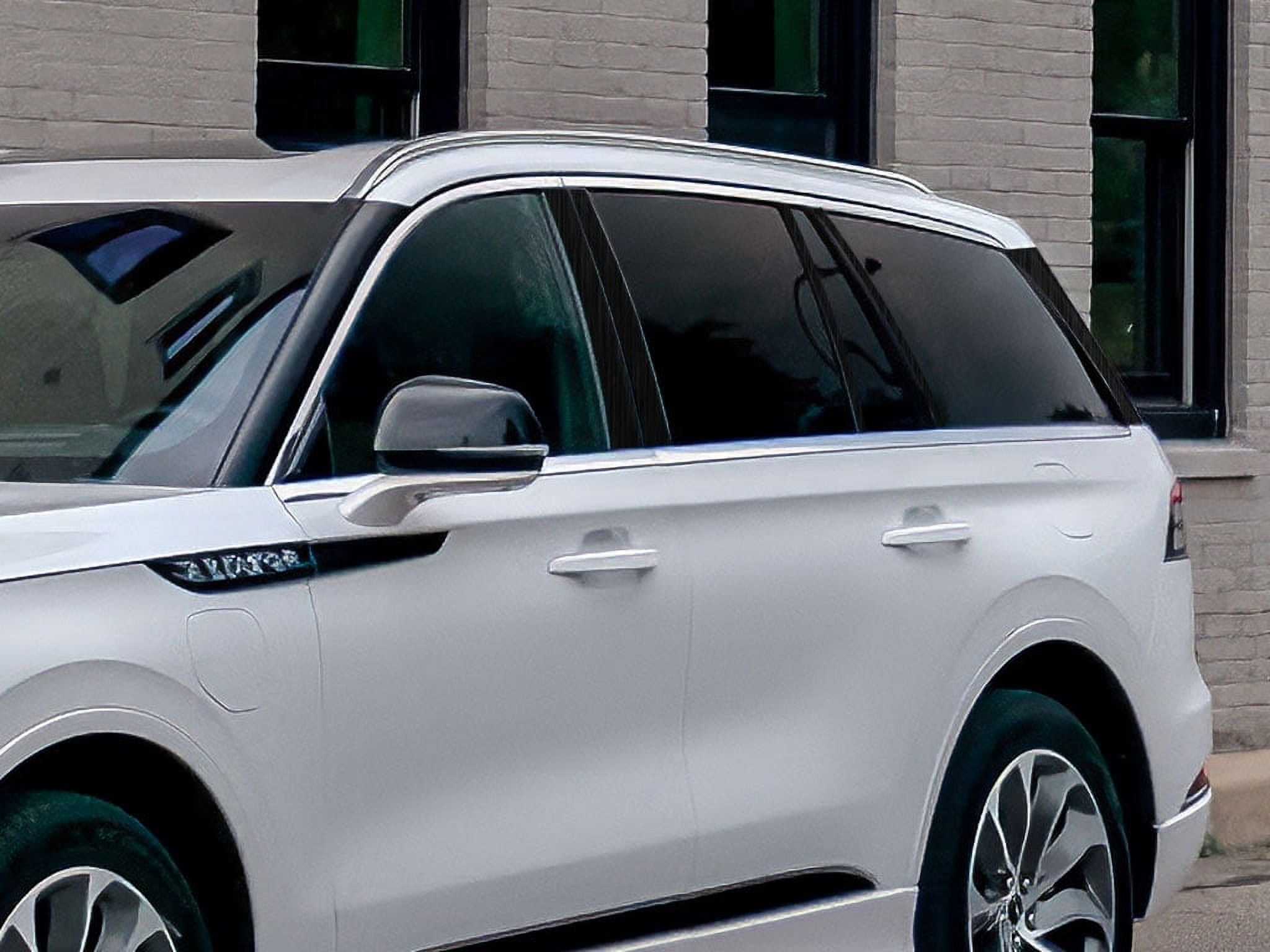 Rvinyl Pillar Post Window Trim Compatible with Lincoln Aviator 2020 ...