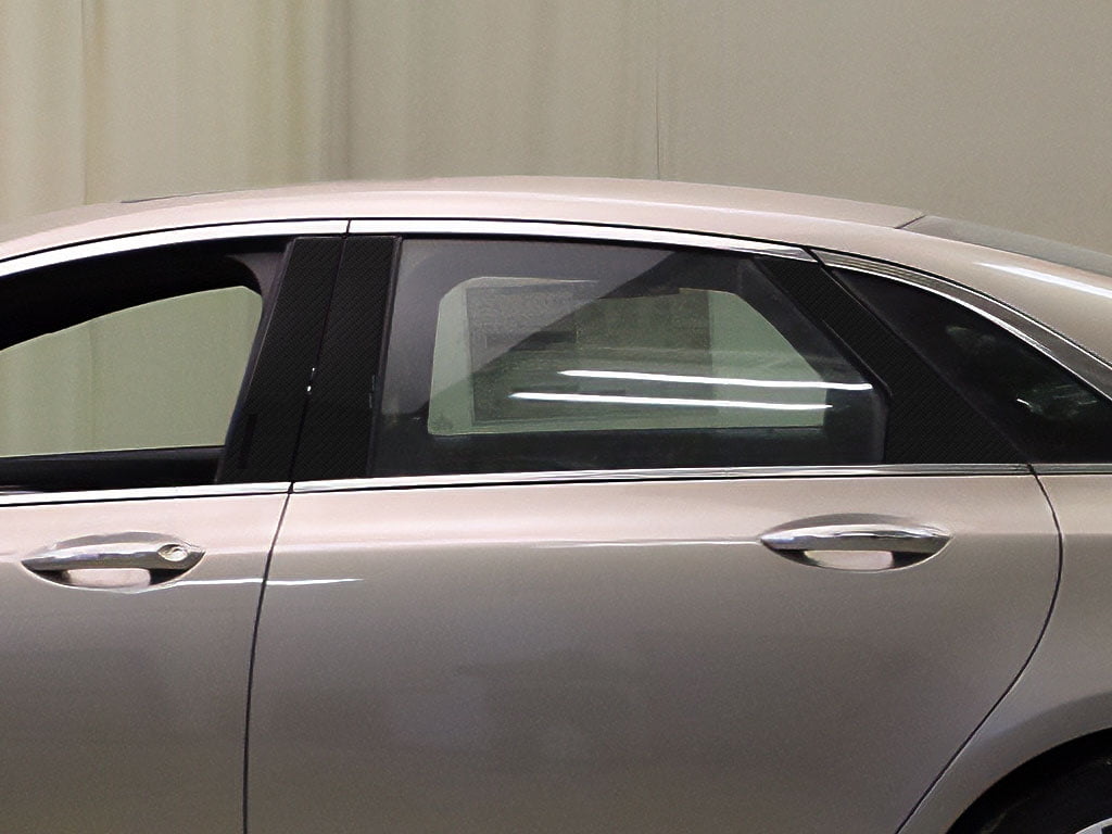 Rvinyl Pillar Post Window Trim Compatible with Lincoln MKZ 2013-2020 (W ...