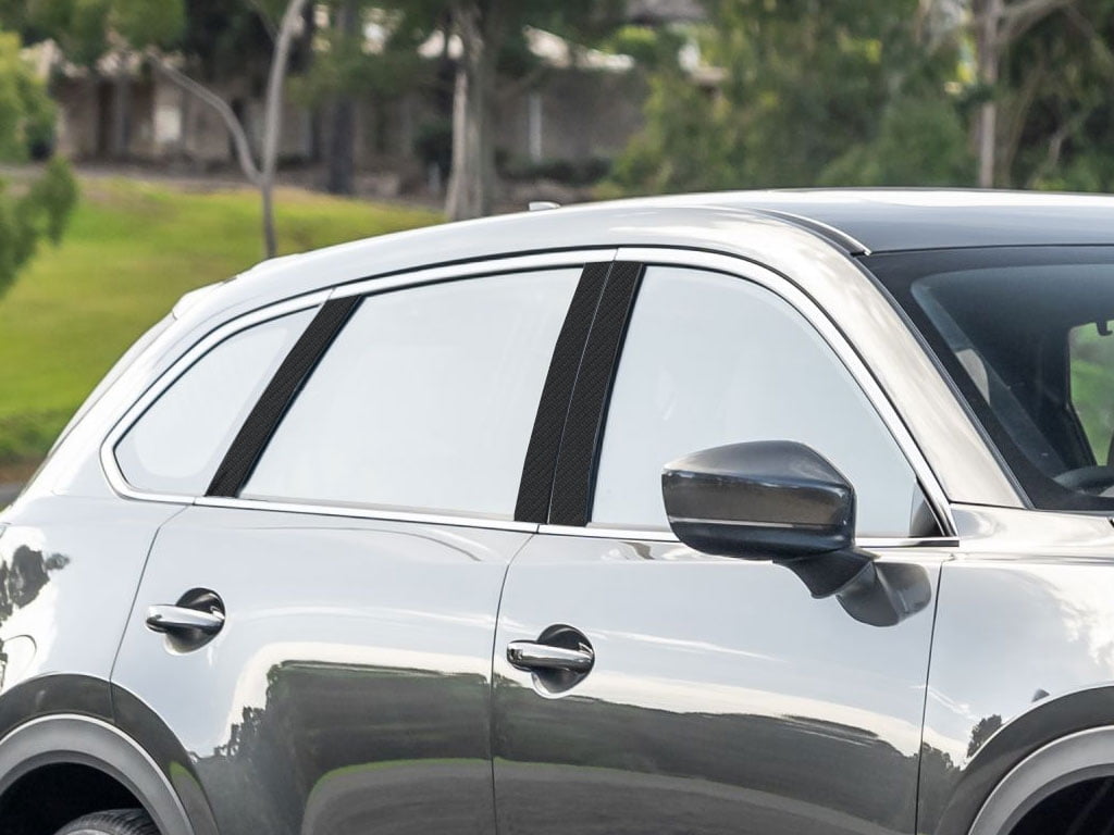 Rvinyl Pillar Post Window Trim Compatible with Mazda CX-9 2016-2023 ...