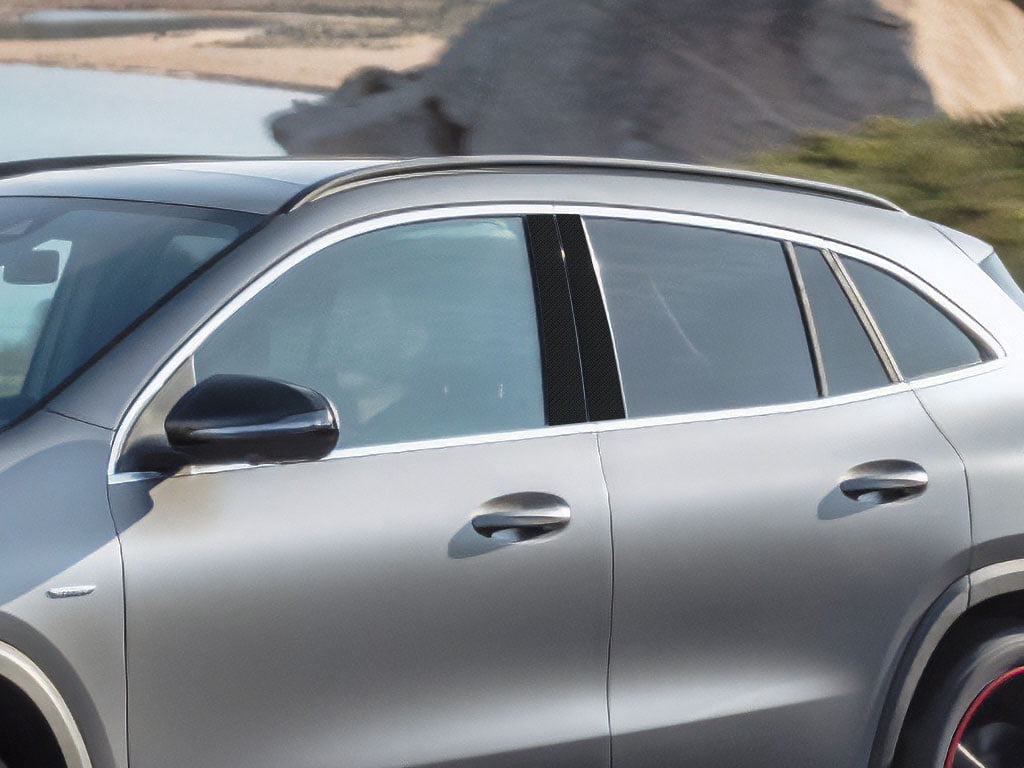 Rvinyl Pillar Post Window Trim Compatible with Mercedes-Benz GLA-Class ...