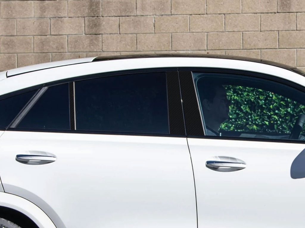 Rvinyl Pillar Post Window Trim Compatible with Mercedes-Benz GLE-Class ...