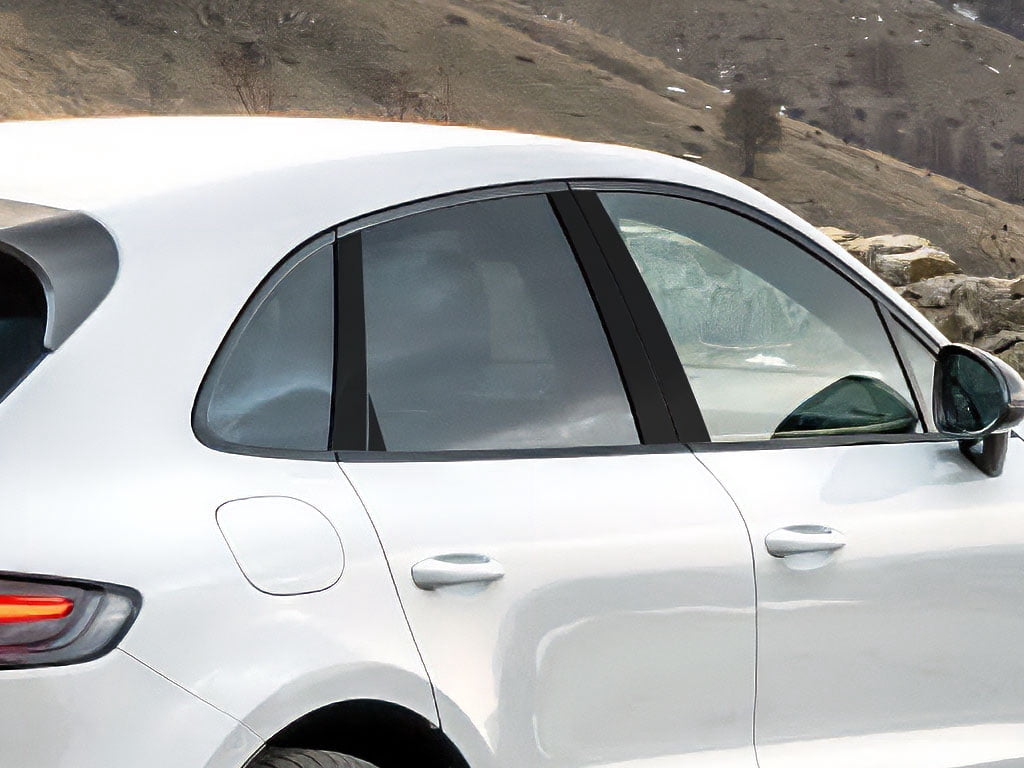 Rvinyl Pillar Post Window Trim Compatible with Porsche Macan 2022-2023 ...