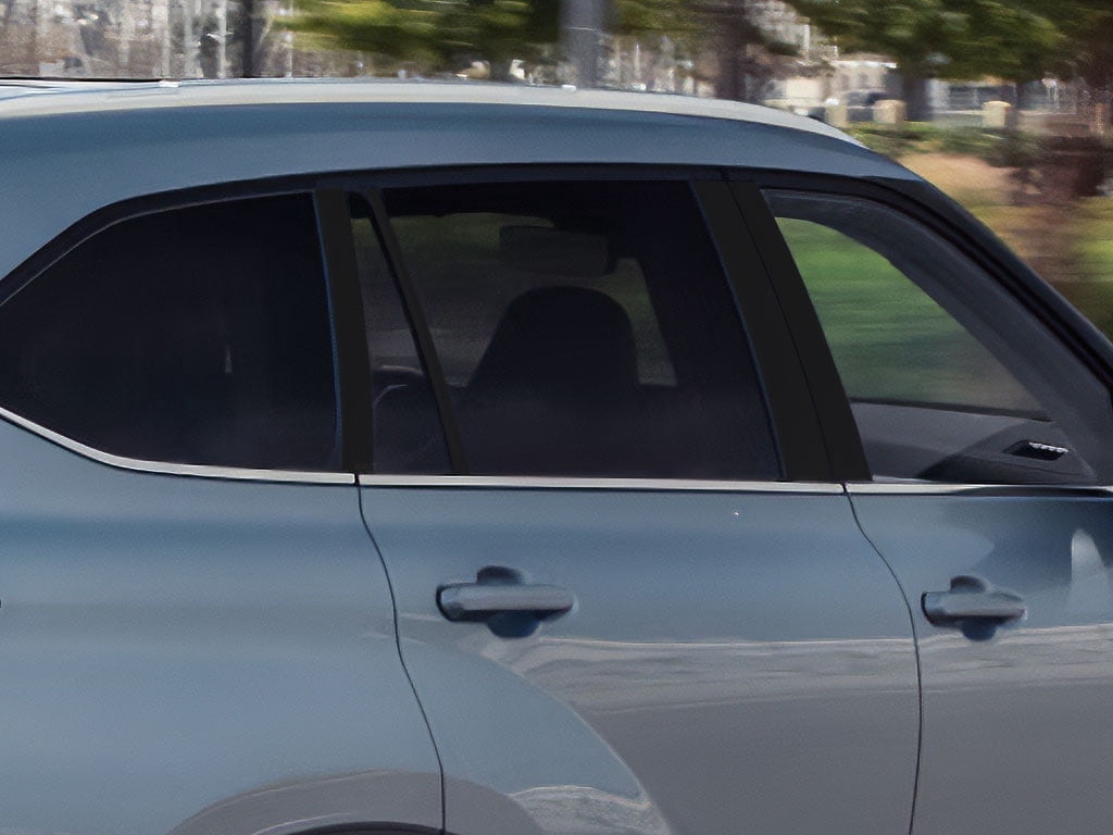 Rvinyl Pillar Post Window Trim Compatible with Toyota Highlander 2020 ...