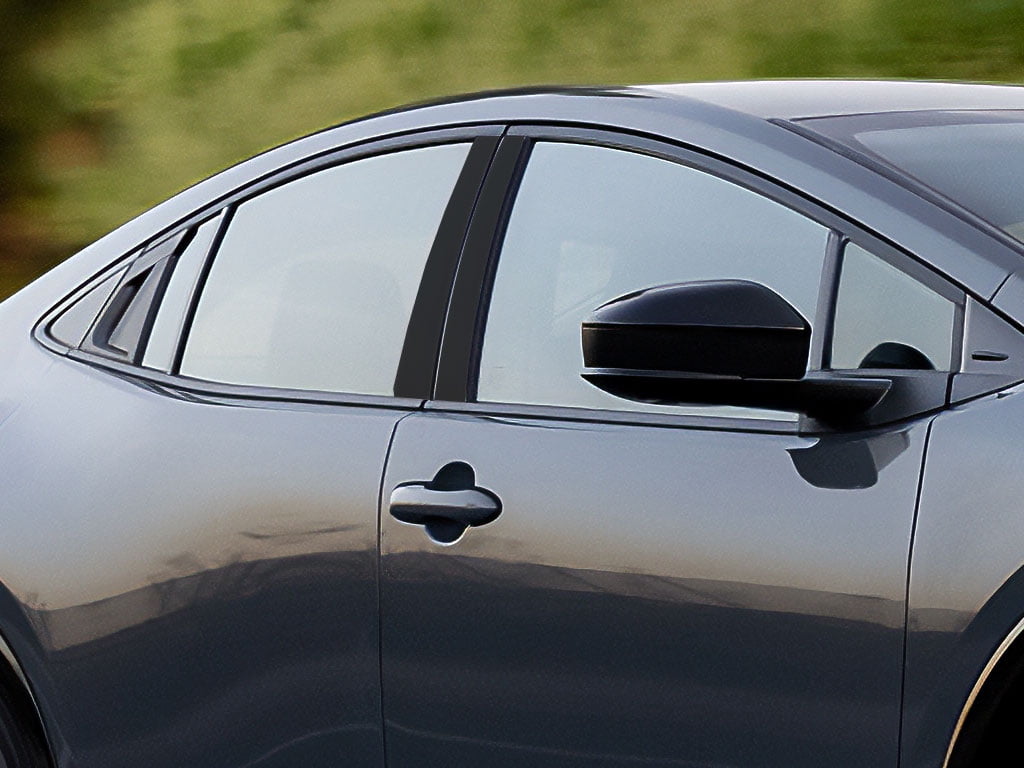 Rvinyl Pillar Post Window Trim Compatible with Toyota Prius 2023-2024 ...