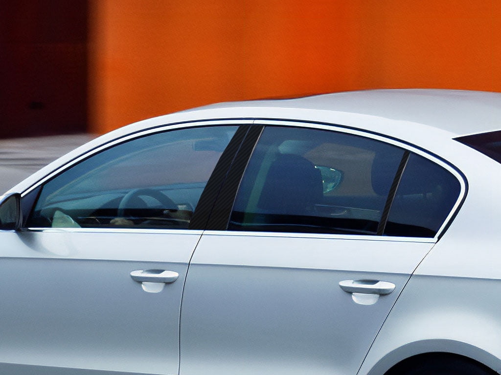 Rvinyl Pillar Post Window Trim Compatible with Volkswagen Passat 2006 ...