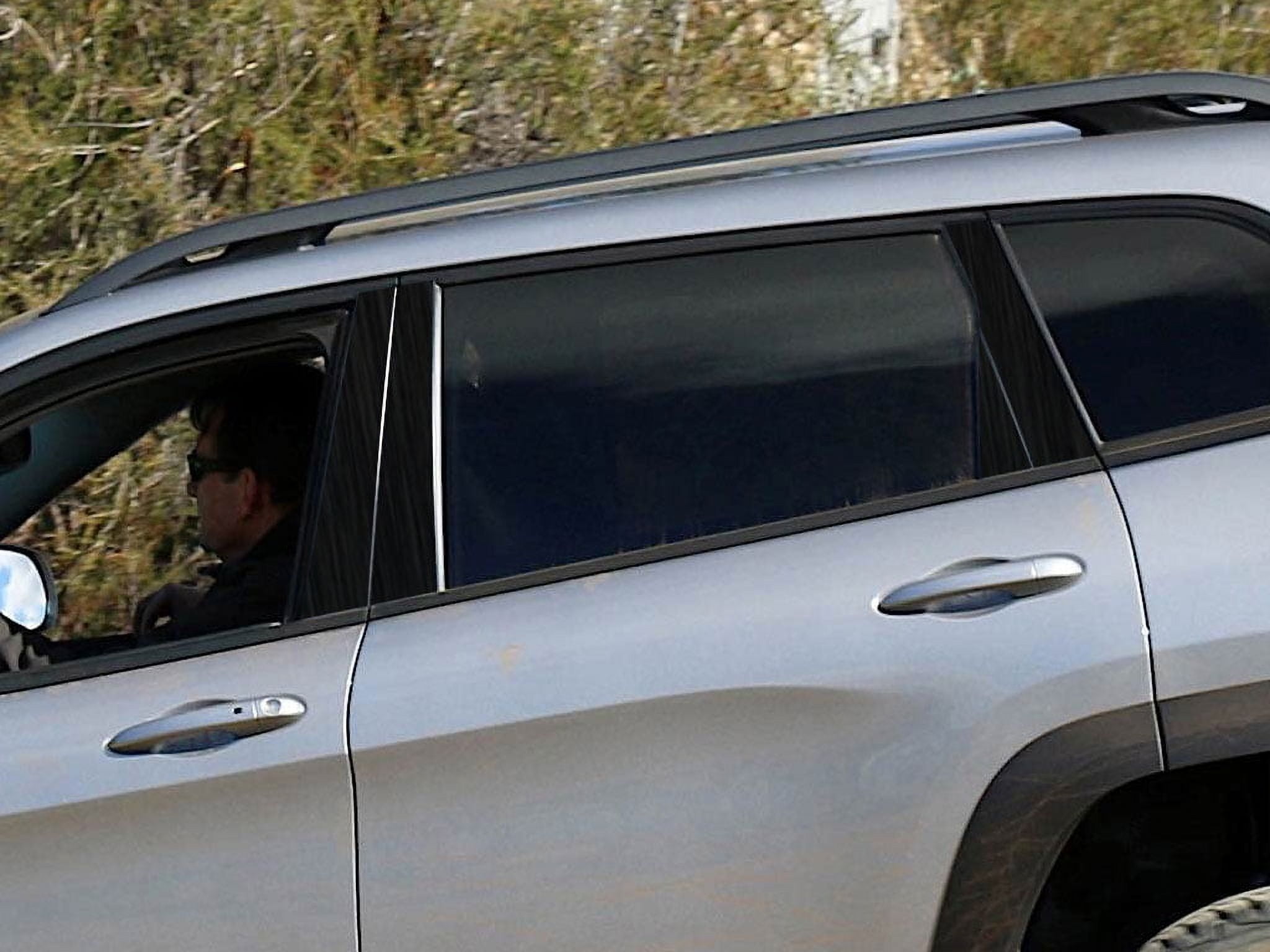 Rvinyl Pillar Post Window Trim Kit Aluminum Brushed Black Fits Jeep ...