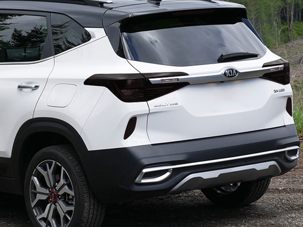 Rvinyl Tail Light Tint Covers Compatible with Kia Seltos 2021-2023 ...