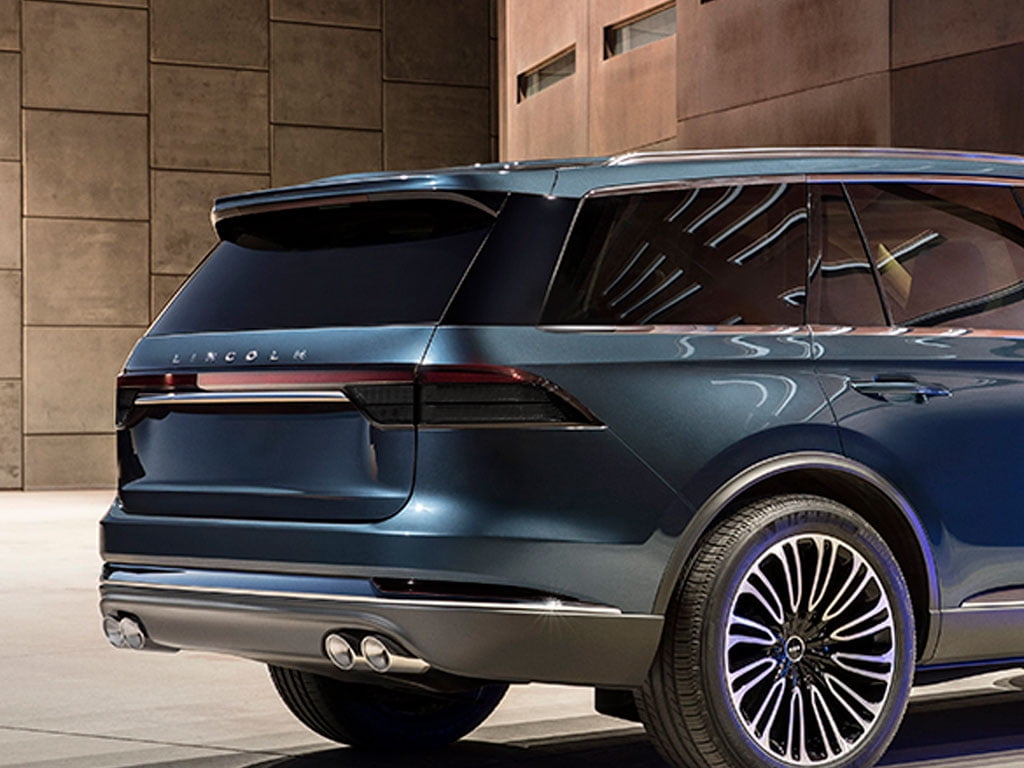 Rvinyl Tail Light Tint Covers Compatible with Lincoln Aviator 2020-2025 ...