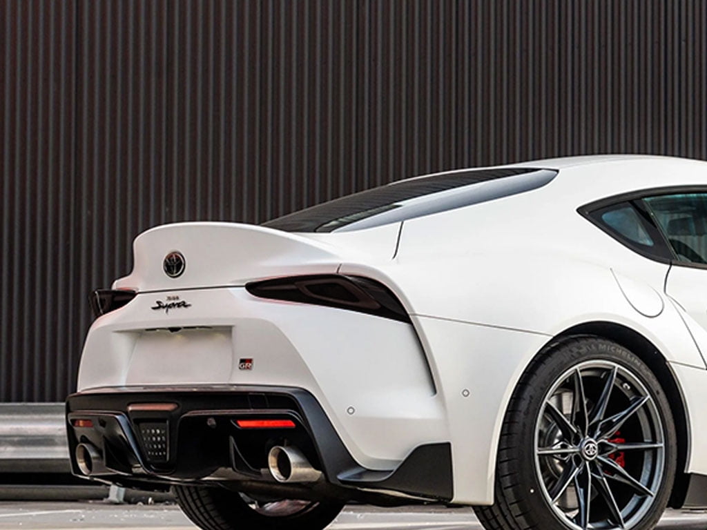 Rvinyl Tail Light Tint Covers Compatible with Toyota GR Supra 2020-2024 ...