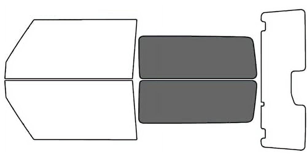 Rvinyl Window Tint Kit Compatible with Ford Bronco 2021-2024 (2-Door ...