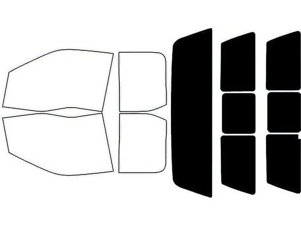 Rvinyl Window Tint Kit Compatible with Ford F-150 2021-2024 (2 Door ...
