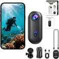 Rvkxad 4K Action Camera, Pro 4K Thumb Camera with 128GB Card ...