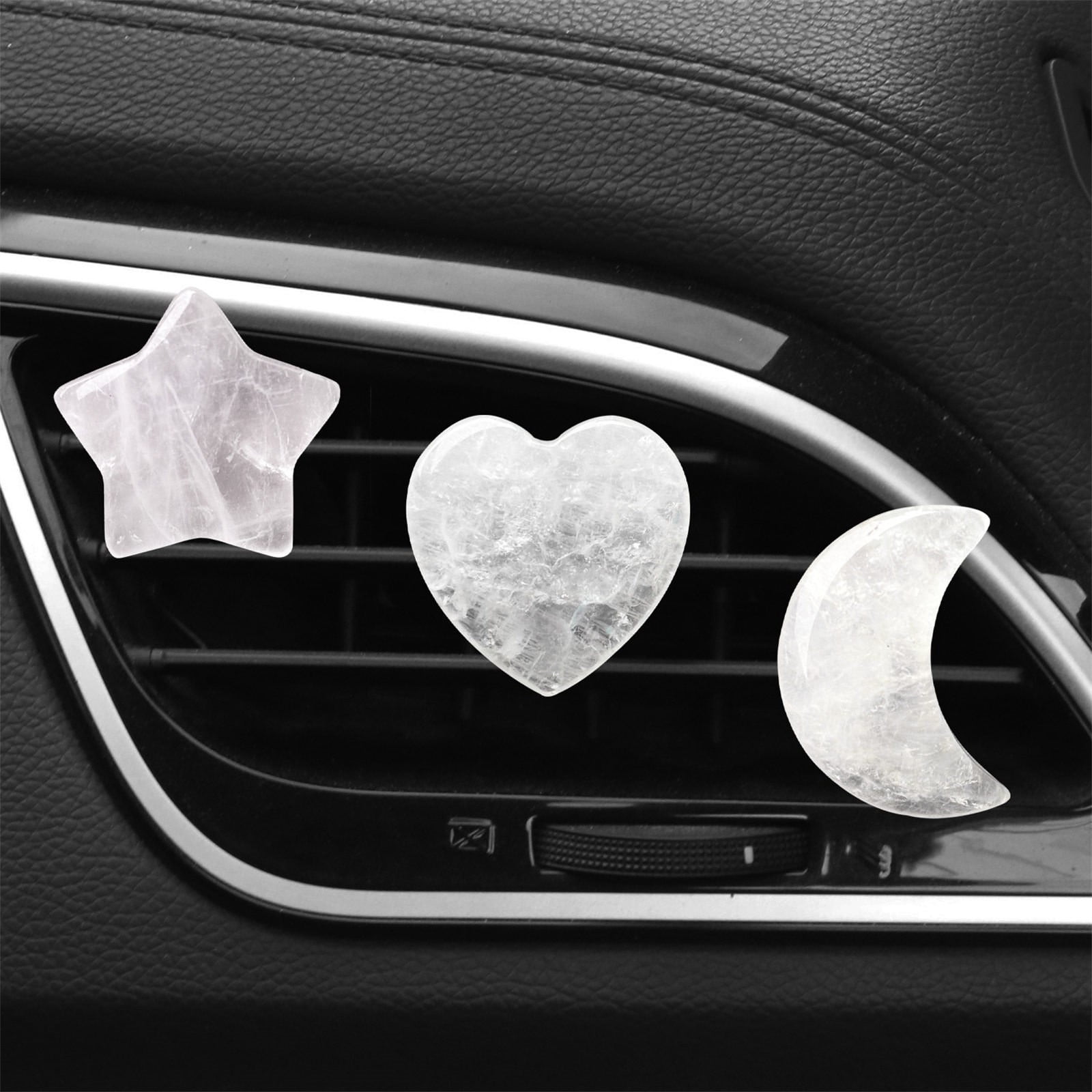 Rvkxad Crystal Car Vent Clips, Decorative Air Conditioning Vent Clips ...