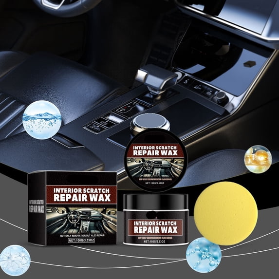 Rvkxad Dashboard Scratch Repair Kit, Car Interior Scratch Remover Wax ...