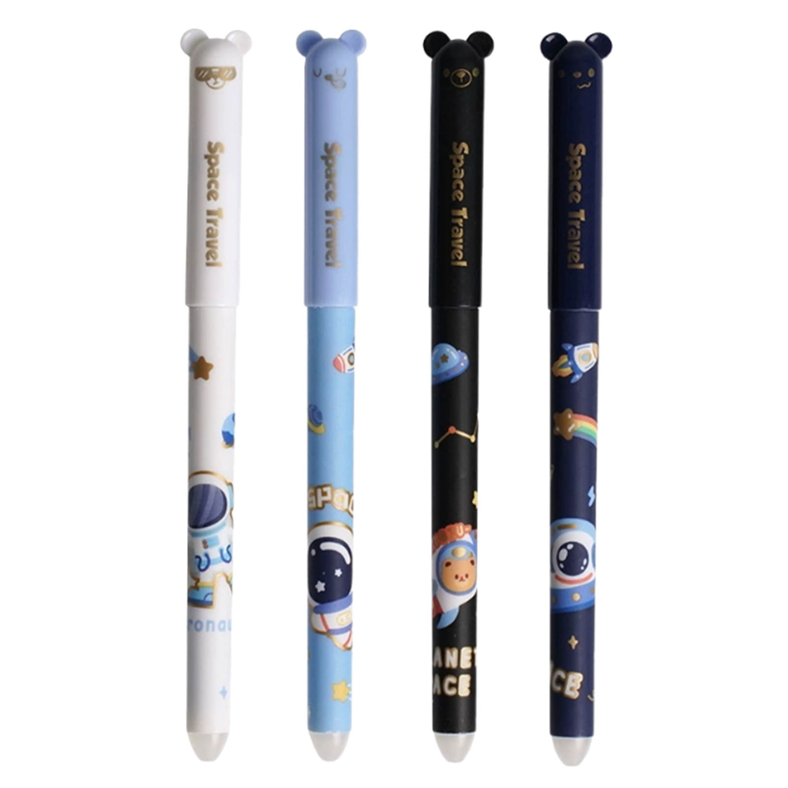 Rvkxad Erasable Gel Pens Set, 0.5mm Kawaii Ballpoint Pens 4 Pack ...