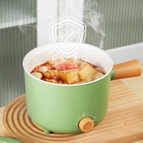 Ceramax Electric Hot Pot 2.5L, Nonstick Mini Cooker, Skillet Pan with ...