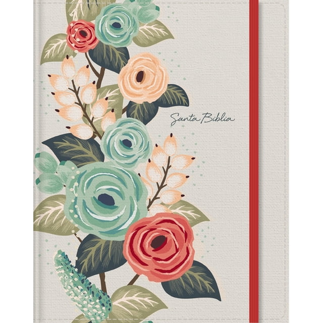 Rvr60, Santa Biblia, EdiciÃ³n Para Notas, Tapa Dura/Tela, Floral ...