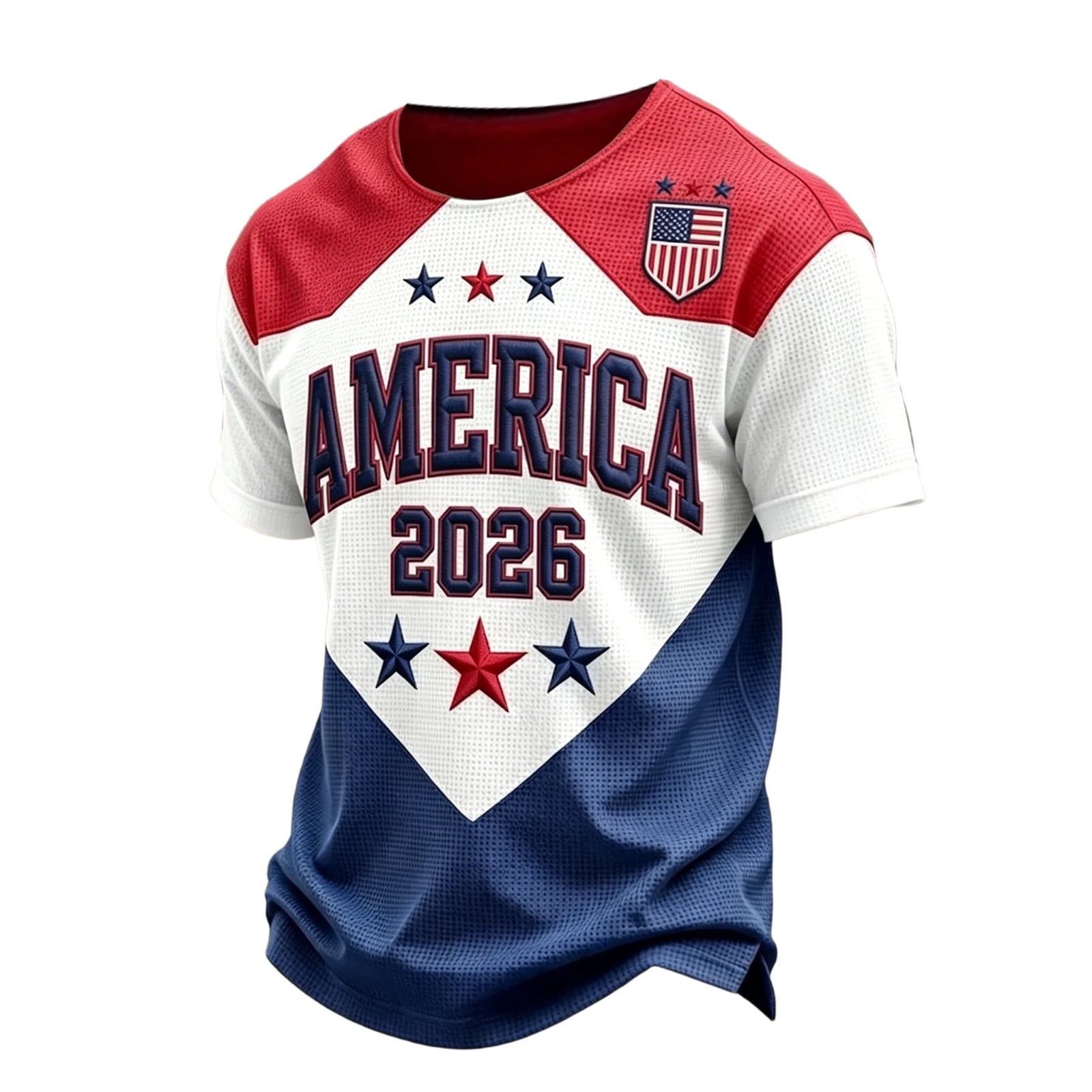Rvusndi 2026 Usa Soccer Men Tshirts Short Sleeves Summer Tops Graphic ...