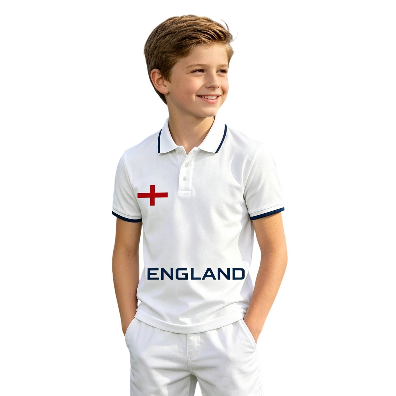 Rvusndi Soccer 2026 Boys Polo Shirts Short Sleeves Fashion Sport Summer ...
