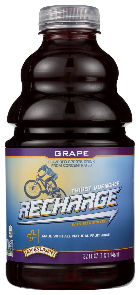 Rw Knudsen Petrecharge Grape Juice , 32 Fl Oz - Walmart Business Supplies