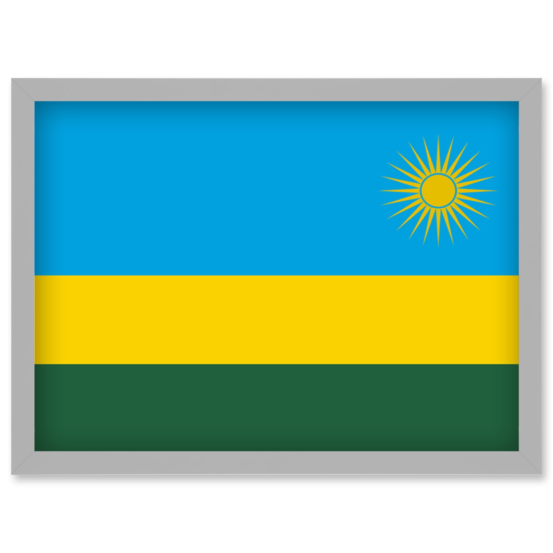 Rwanda National Flag Patriotic Vexillology World Flags Country Region ...