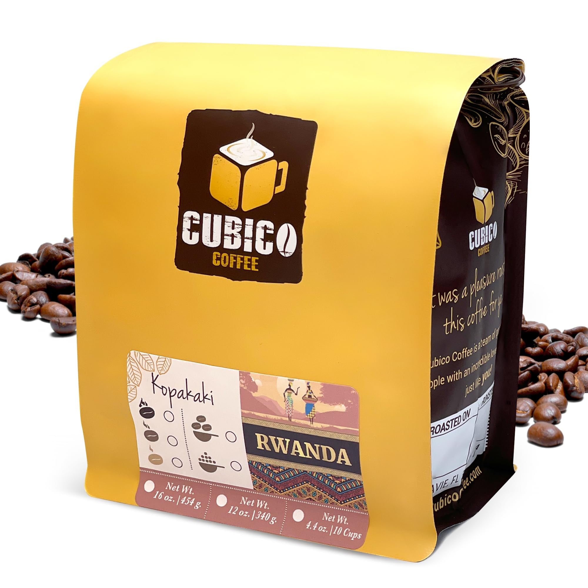 Rwandan Coffee, Whole Bean Coffee, Premium Rwanda Kopakaki Single ...
