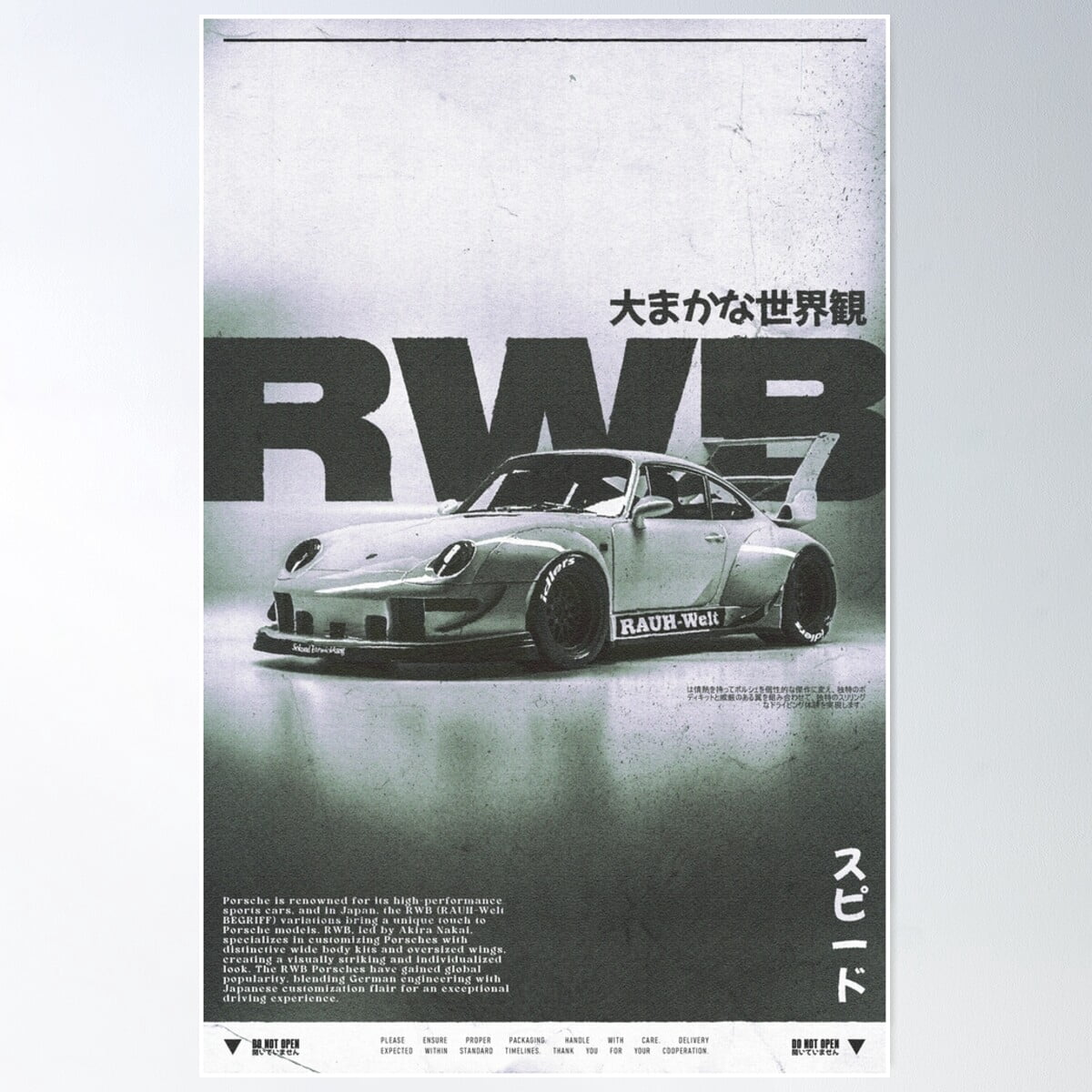 Rwb Poster .1 Poster Wall Art, Modern Wall Decor, 24x36 UNFRAMED ...